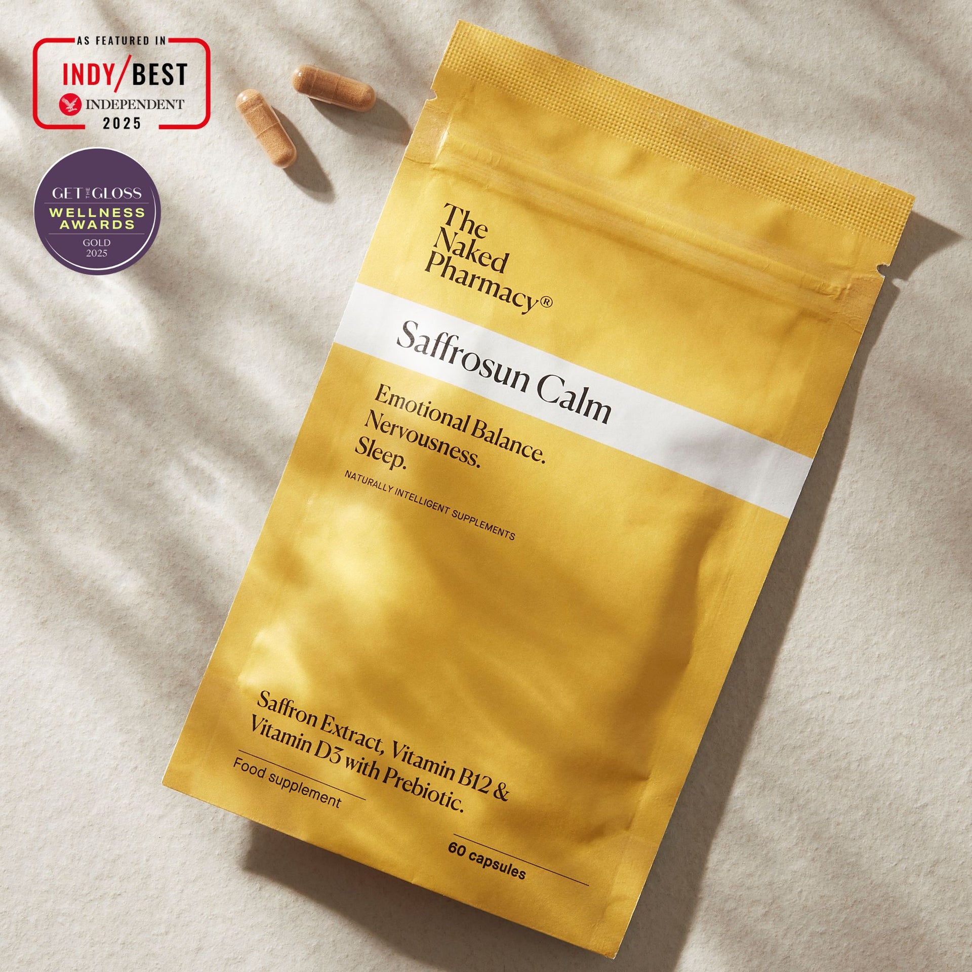 The Naked Pharmacy | Saffrosun® Calm | Calms Nerves, Supports Emotional Wellbeing, Supports Mood ...